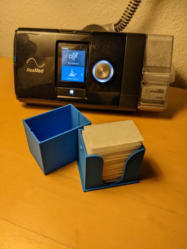 ResMed CPAP air filter case by UnoriginalElephant | Download free STL ...