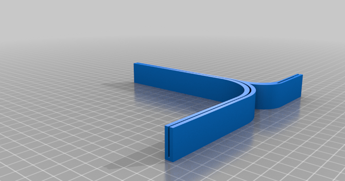 Larger Simple Photo Background Stand by Duderino | Download free STL ...