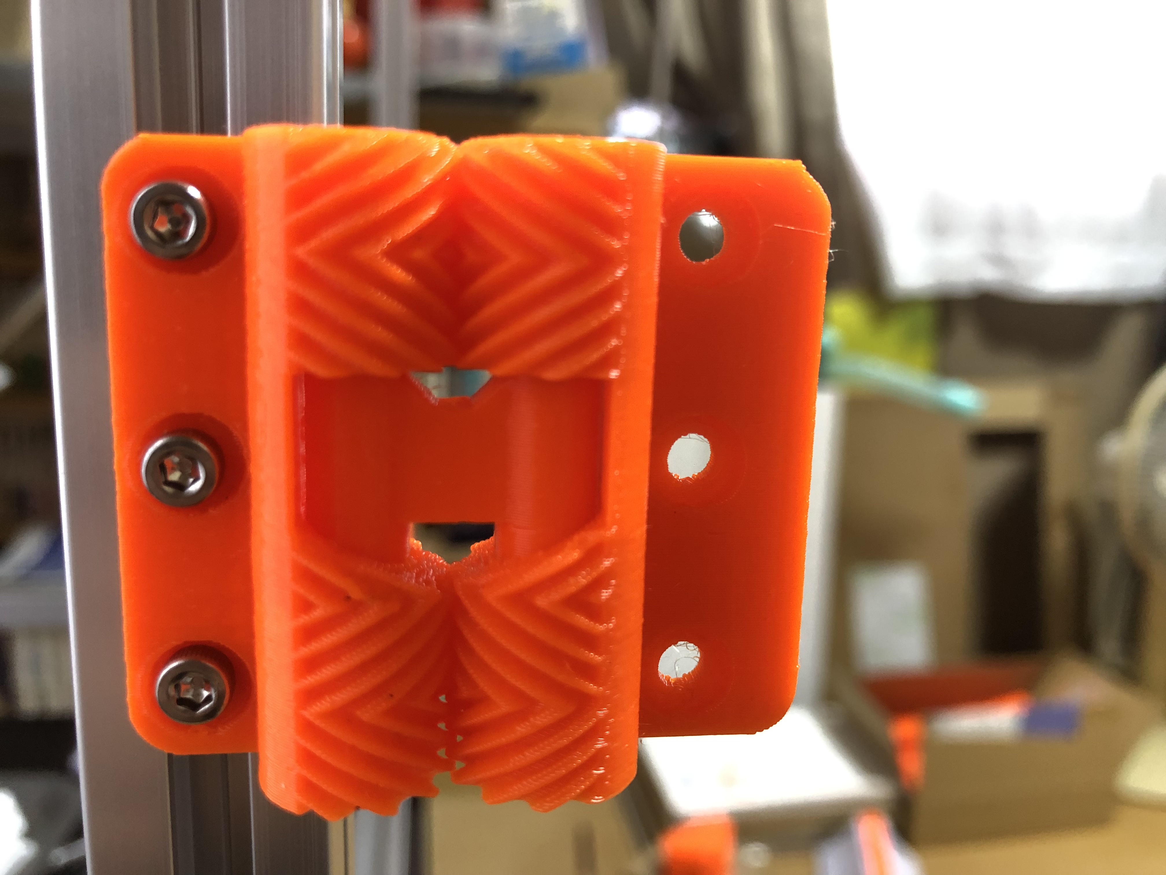 Extended Tab Mini Gear Hinge by NovemberKou | Download free STL model ...