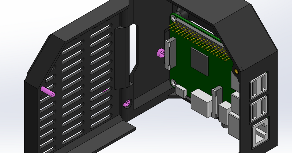 RSPi 3B - MK3(s) back mount by Schpiza | Download free STL model ...