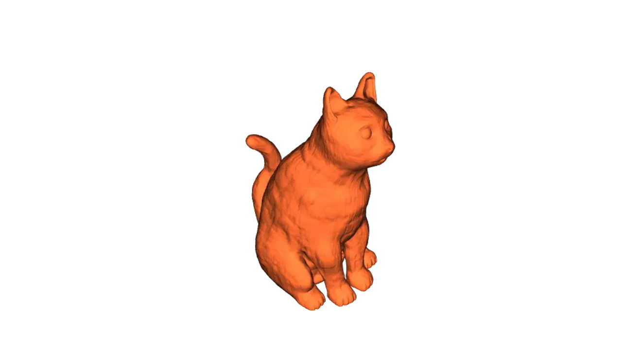 Sculpted Sitting Cat by Lali3d | Download free STL model | Printables.com