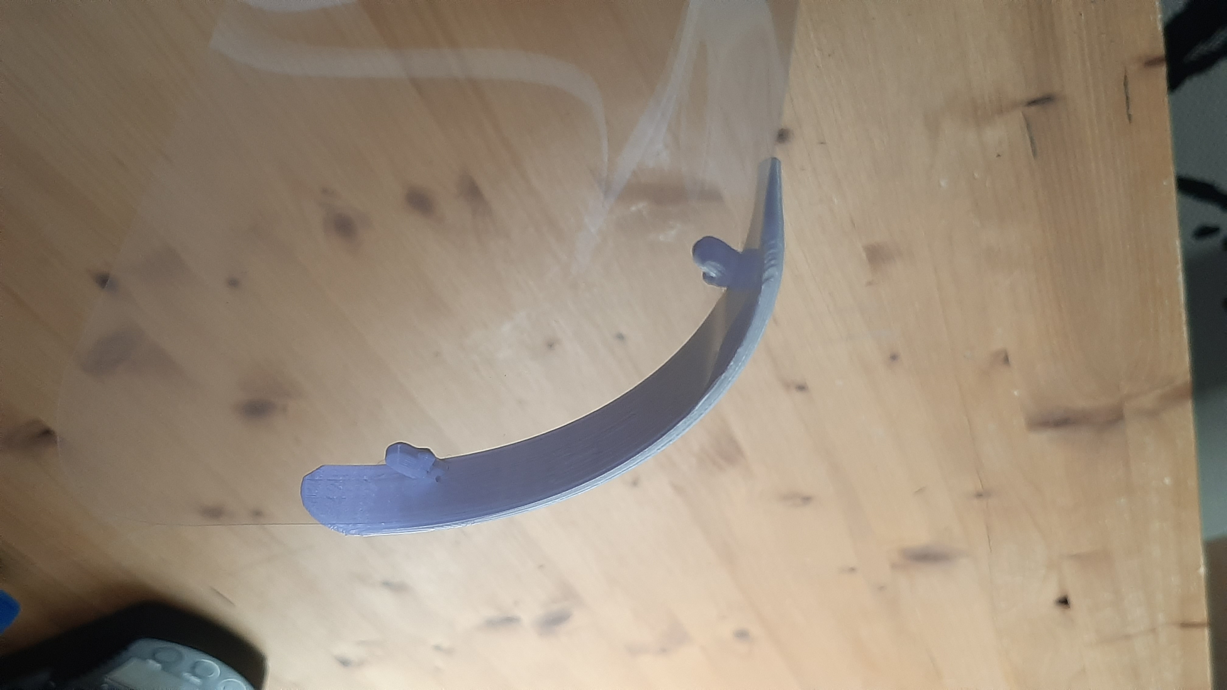 Prusa Face Shield bottom part by Fabian | Download free STL model ...