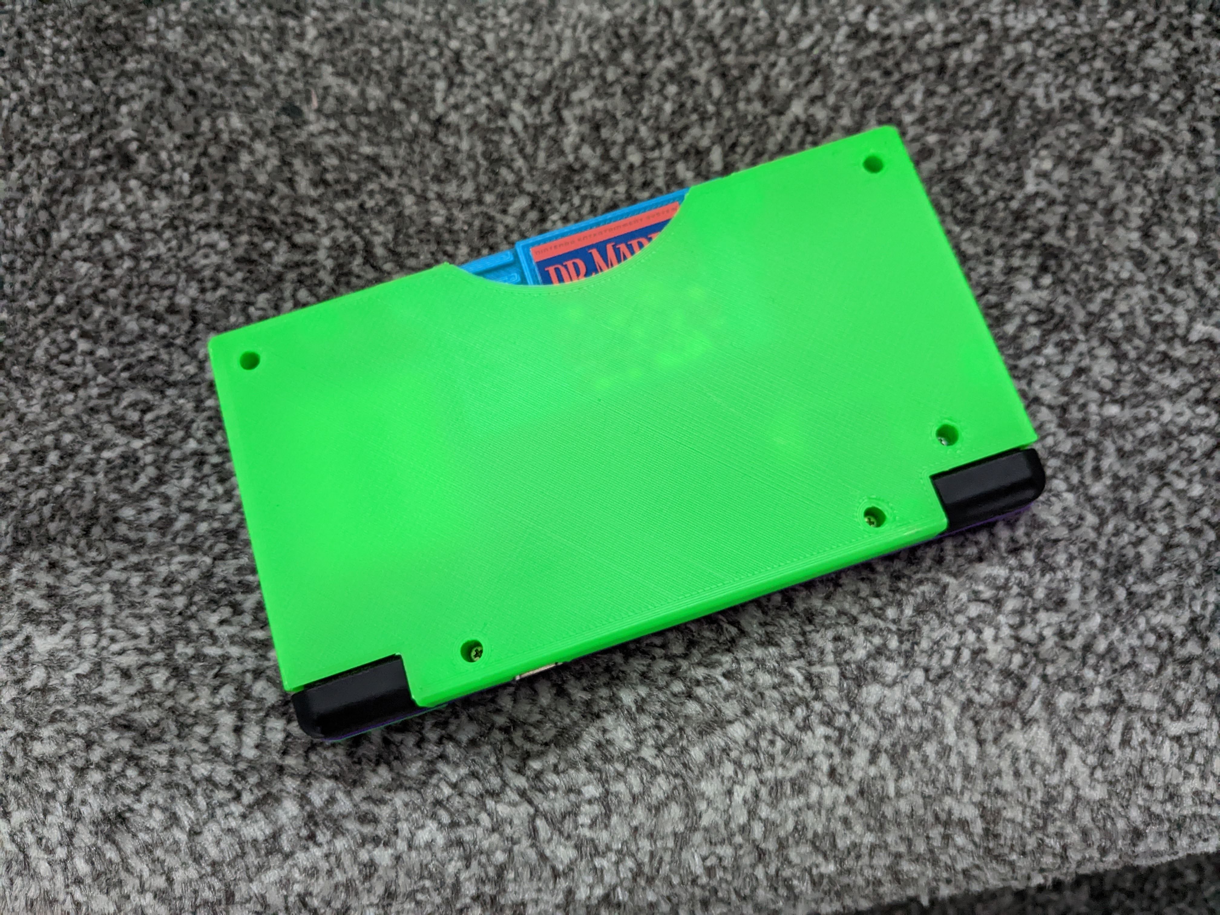 Gameboy macro flush GBA port bottom shell by facelesstech | Download ...