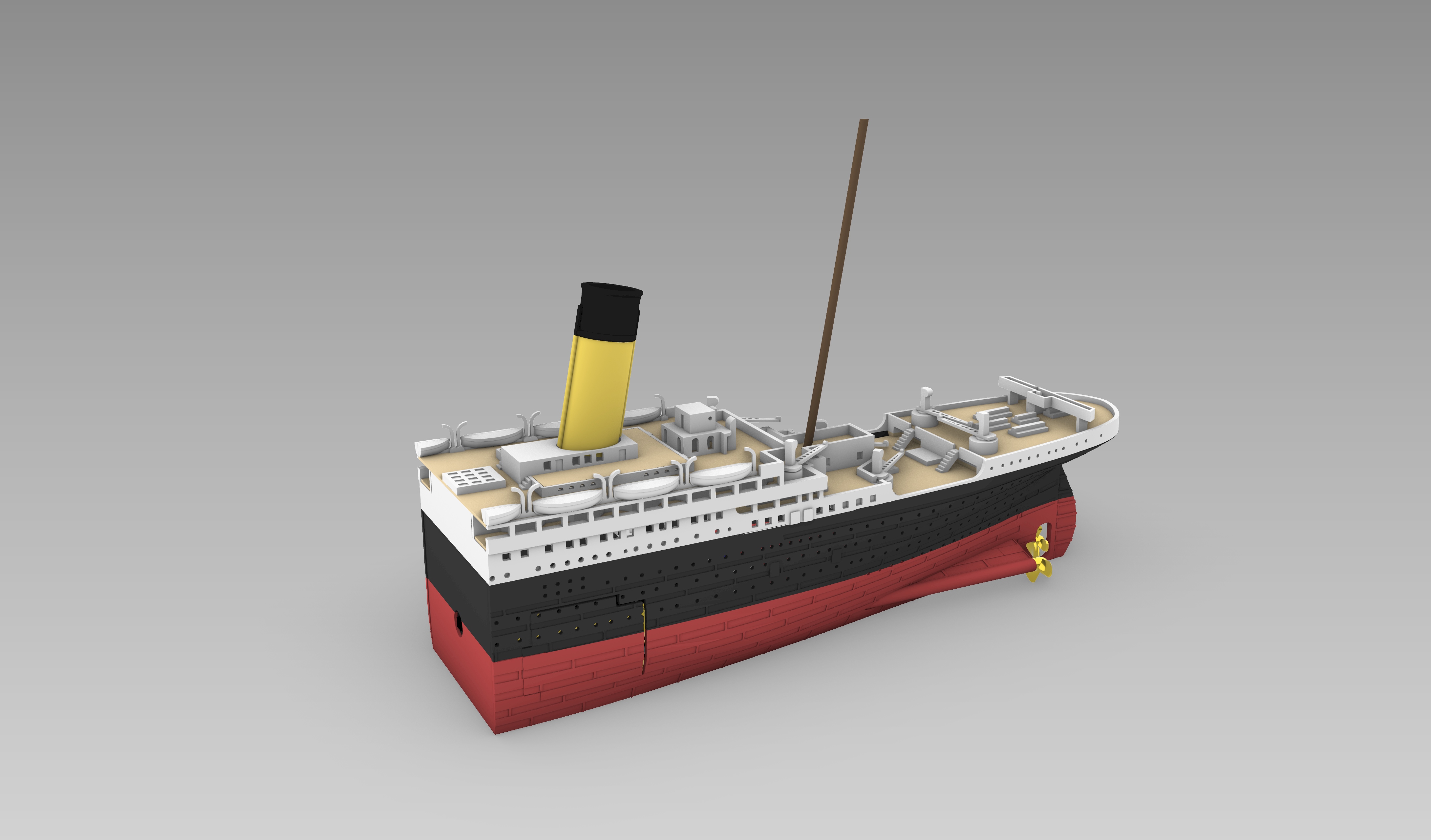 Titanic engine by Martin Dobšovič | Download free STL model ...