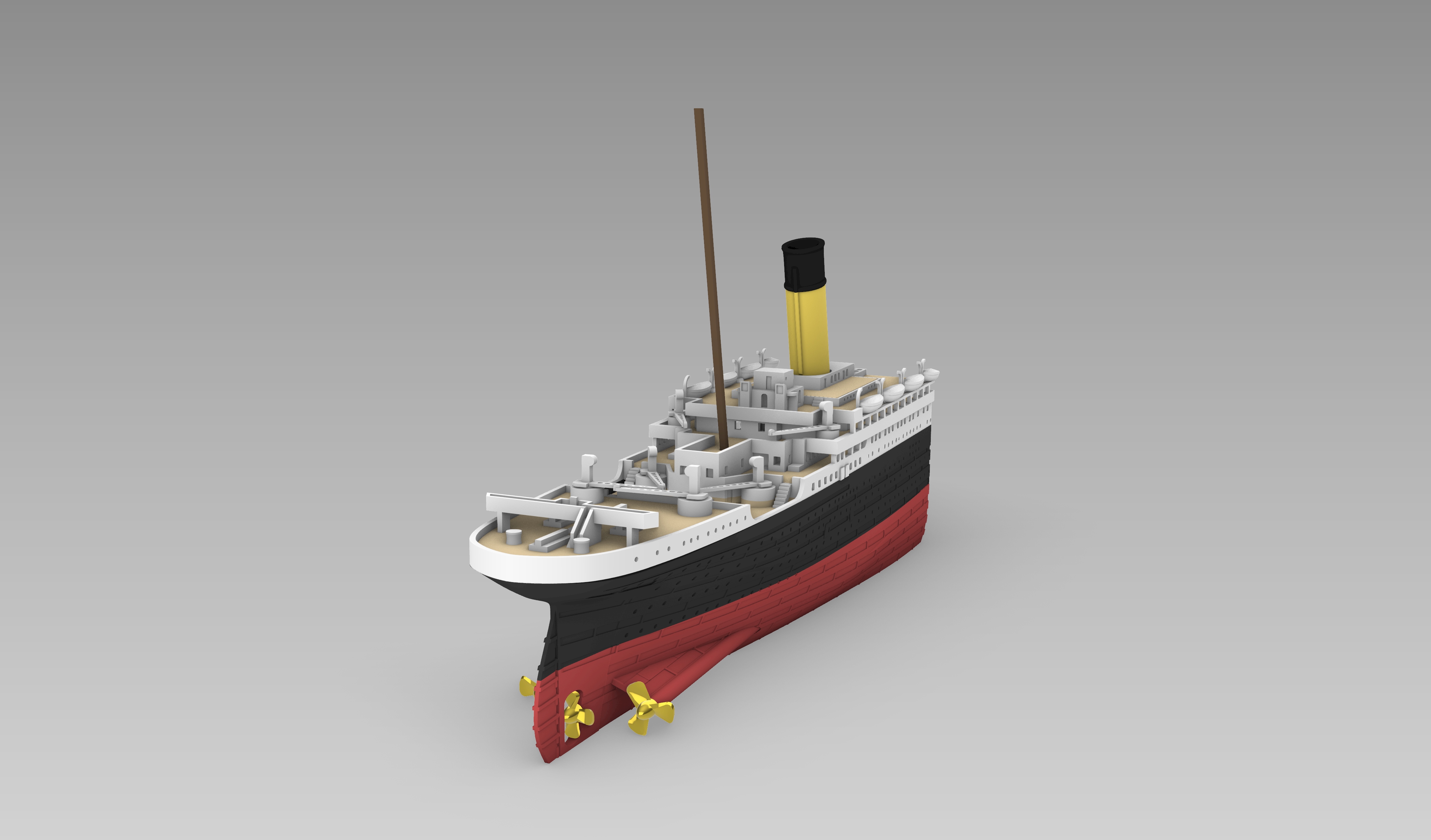 Titanic engine by Martin Dobšovič | Download free STL model ...