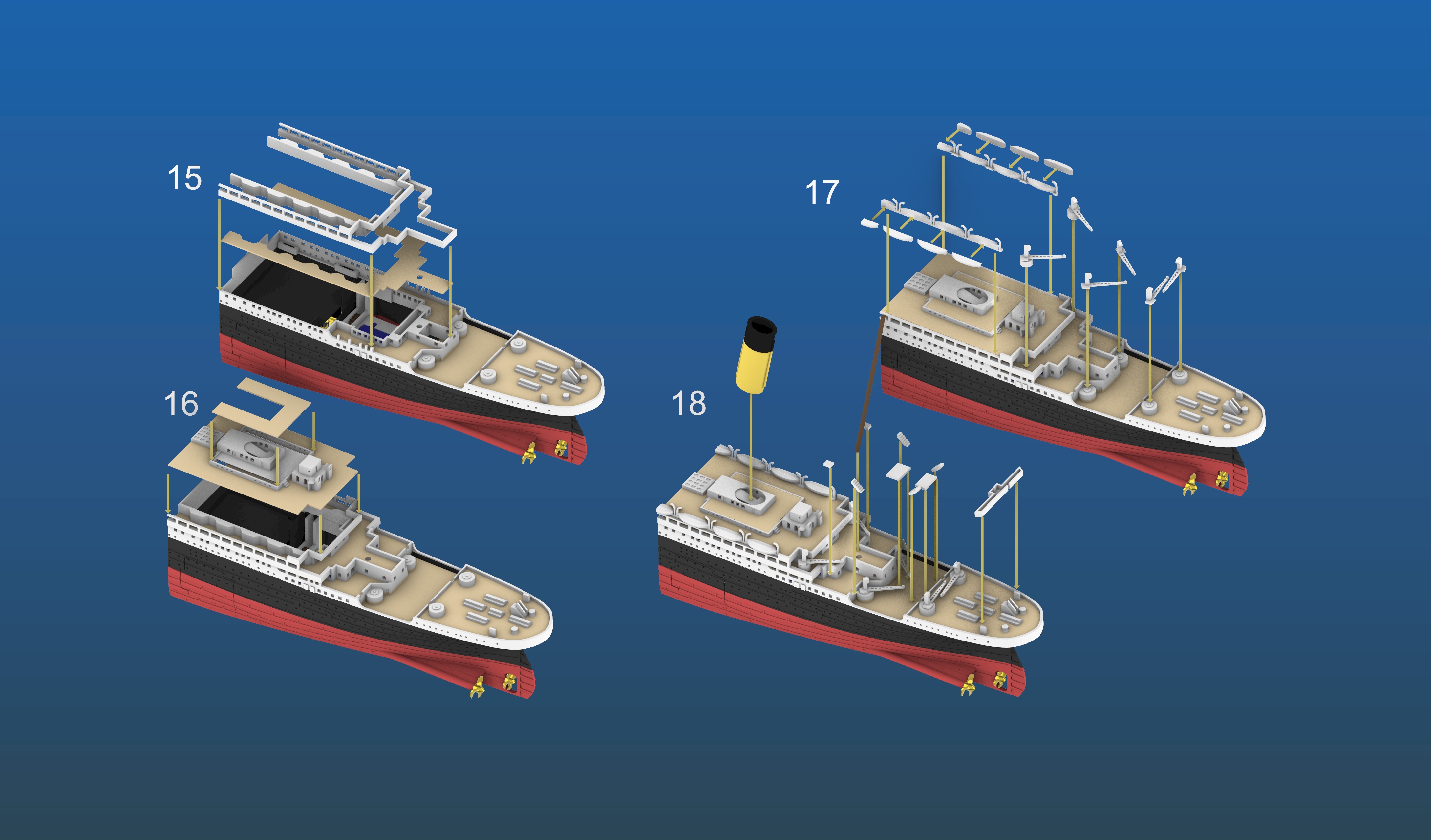 Titanic engine by Martin Dobšovič | Download free STL model ...