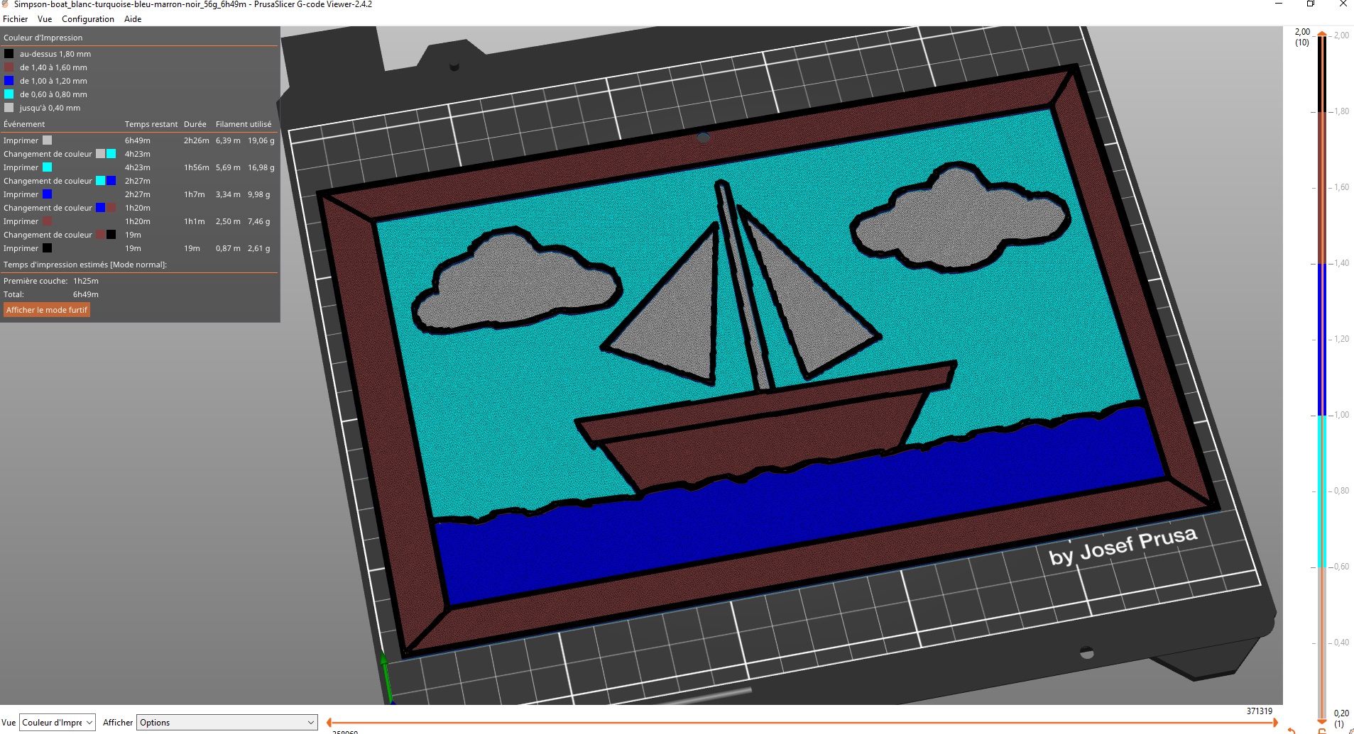 Simpsons Boat Wall Art von Naheulbeurk | Kostenloses STL-Modell ...