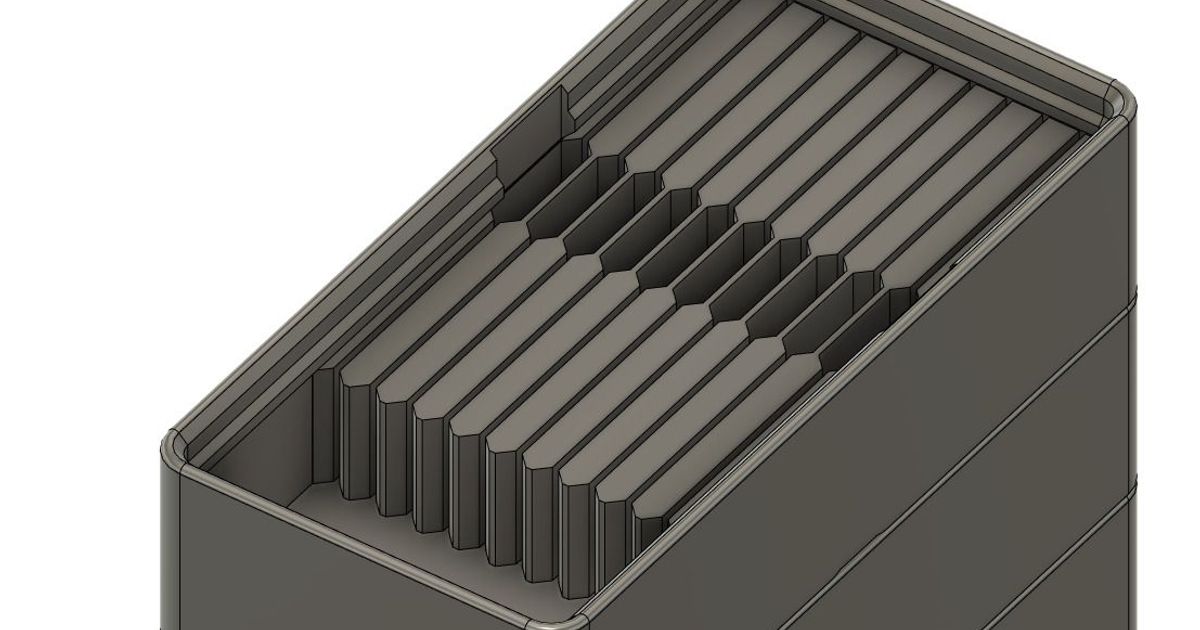 Gridfinity resistor storage bin por TJ3D | Descargar modelo STL ...