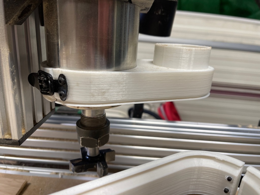 "YADB" Dust Boot for 80mm CNC Spindle by balthisar | Download free STL ...