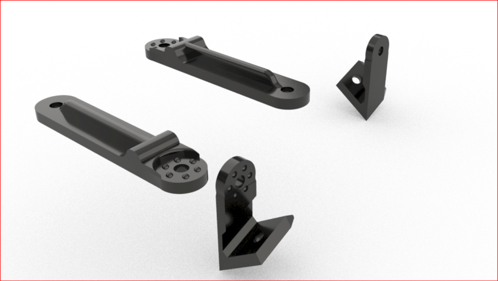 Windscreen Supports for Yamaha XSR900 / MT09 von Roberto H. Kaegi ...