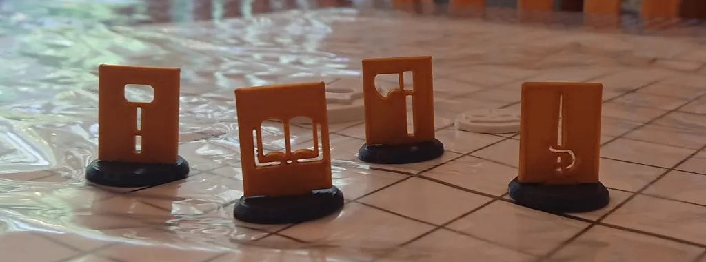 RPG Markers by Jeff The Baptist | Download free STL model | Printables.com