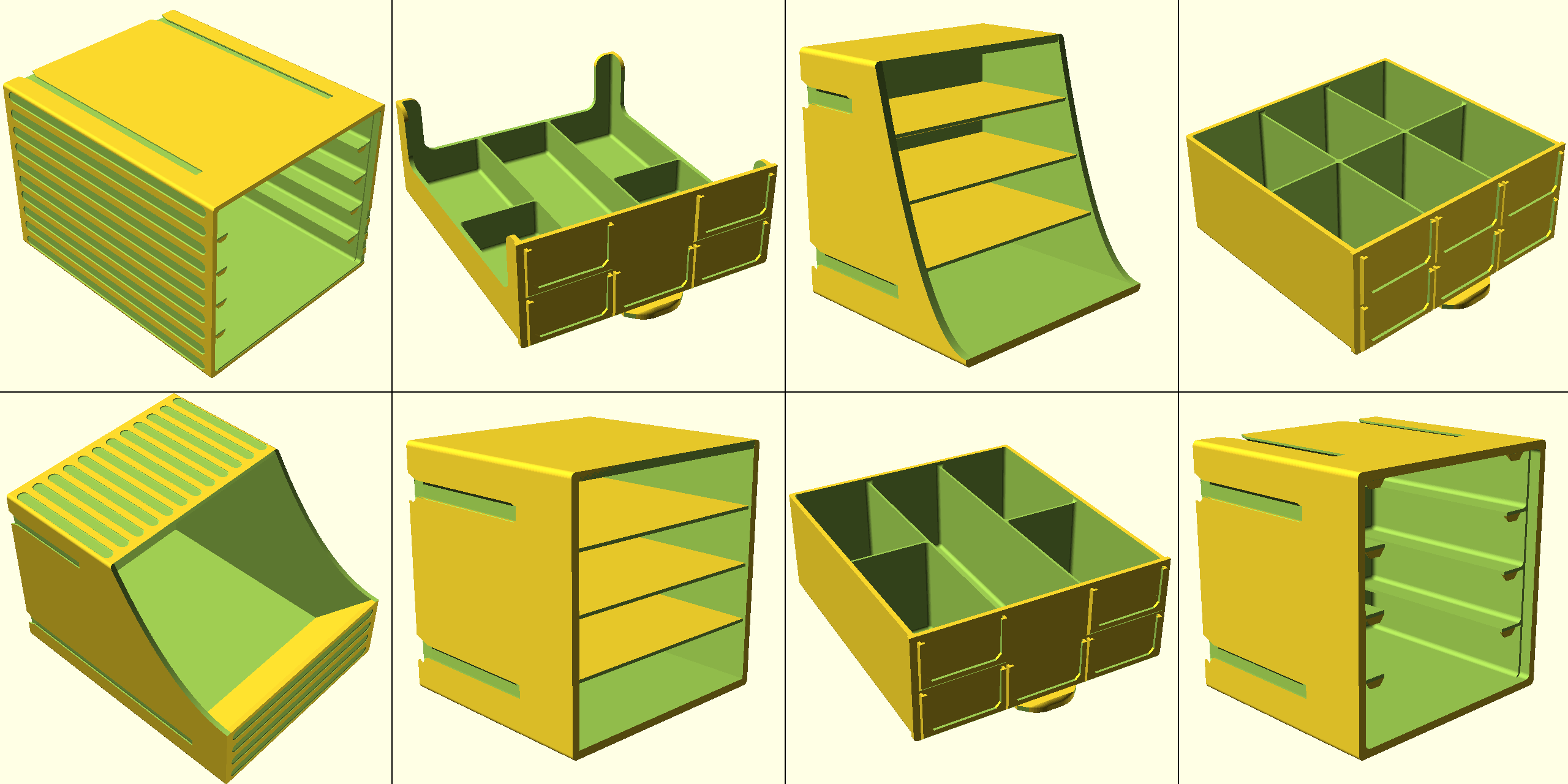 Storage Box Generator v1.00 by The Pilcrow | Download free STL model ...