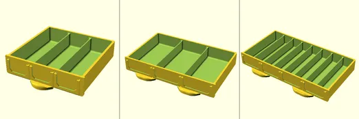 Storage Box Generator v1.00 by The Pilcrow | Download free STL model ...