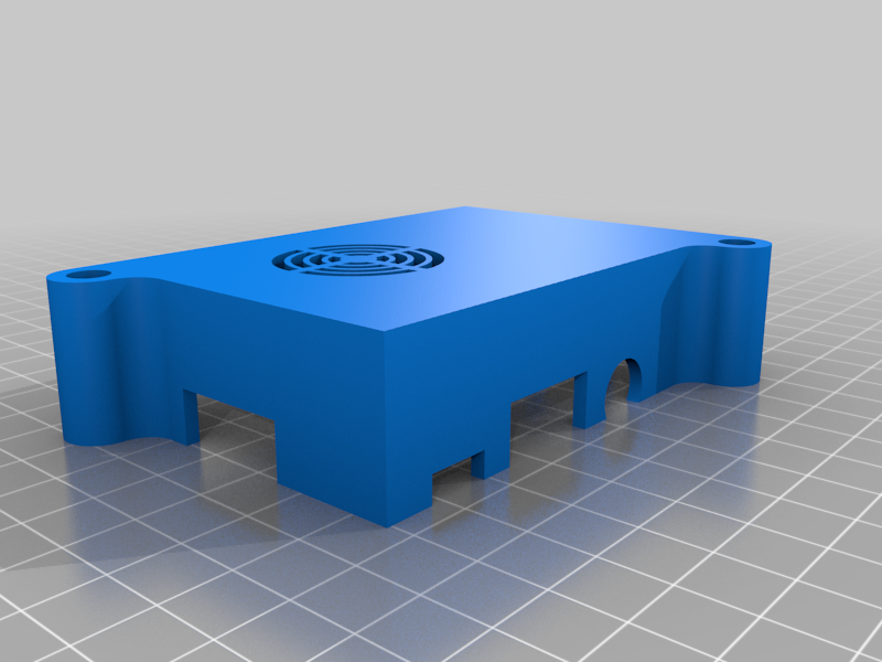 Raspberry Pid 3B+ case for v-slot extrusions by tliu93 | Download free ...