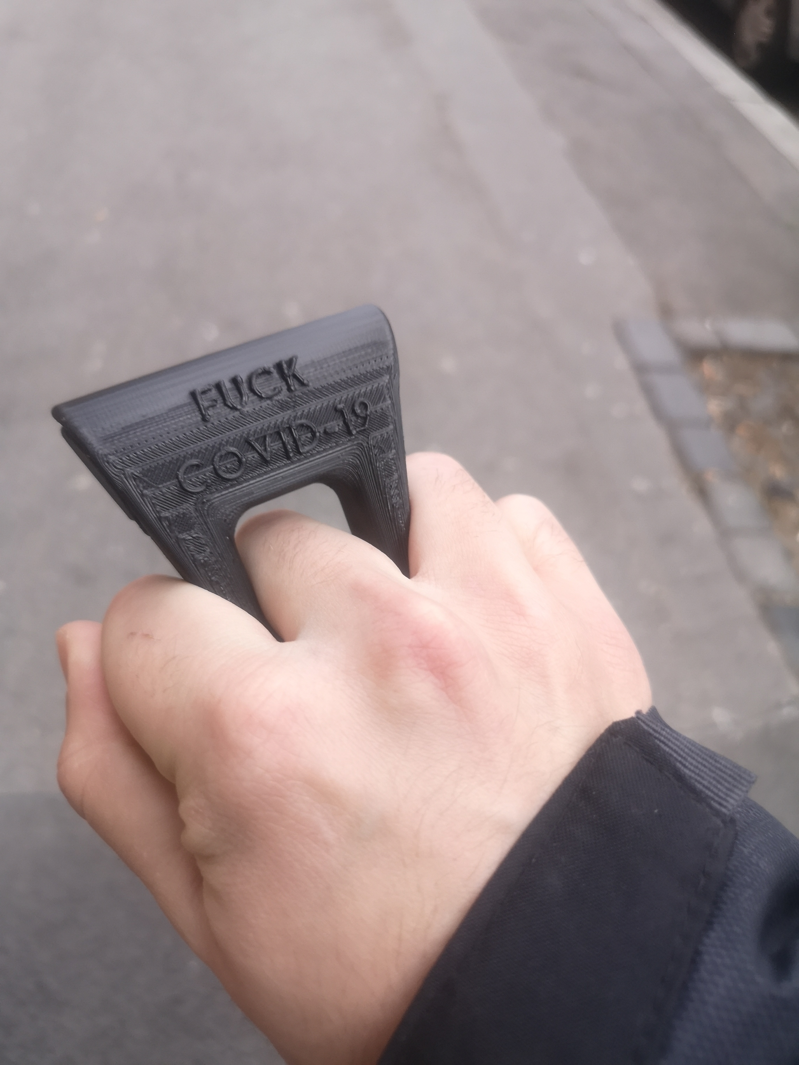 Grip to help pull/push doors by JSG 3D Design | Download free STL model ...