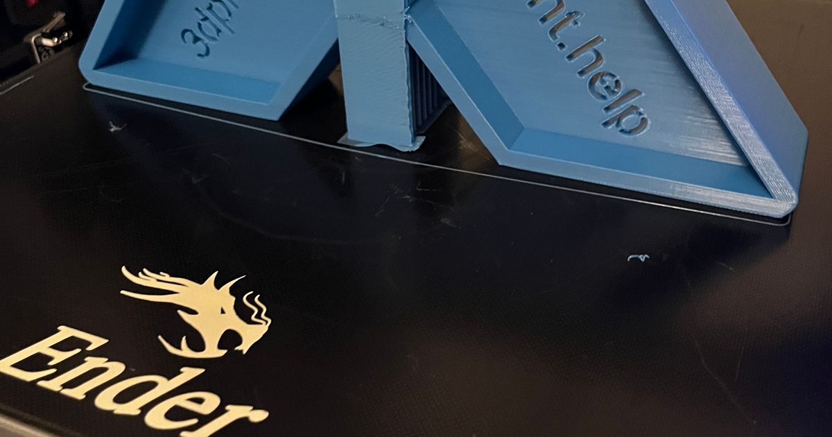 Large Paint Triangle by 3dprint.help | Download free STL model ...