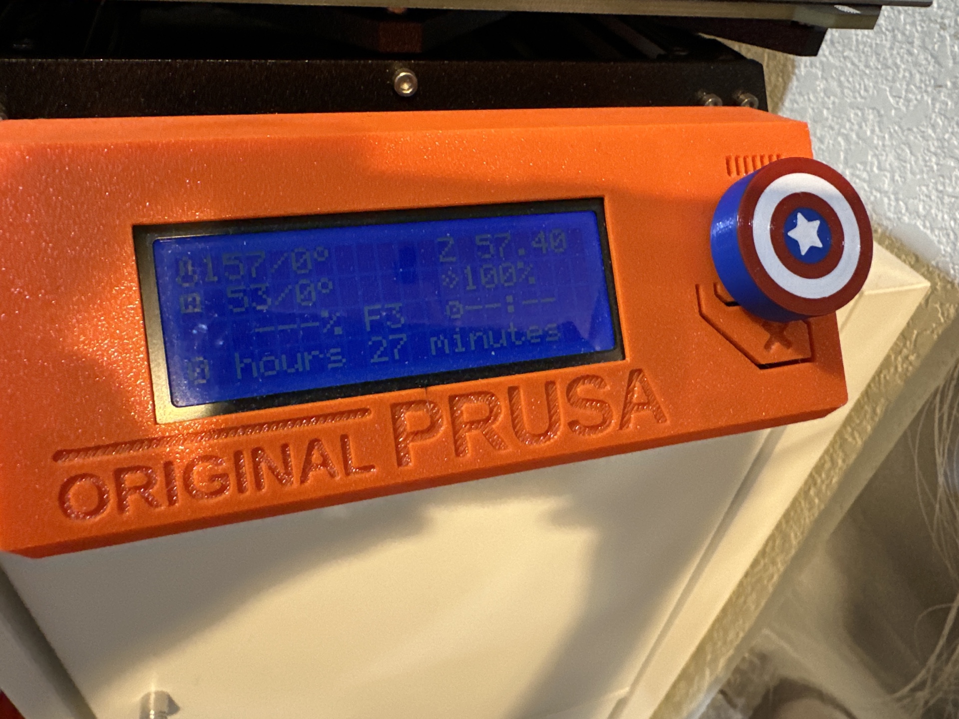 Captain America Knob MMU version by Super 3D Printer | Download free STL model | Printables.com