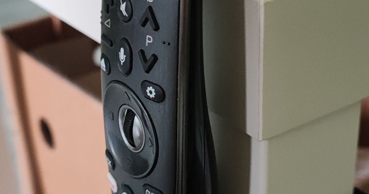 Lack LG TV Remote Holder by norty | Download free STL model ...