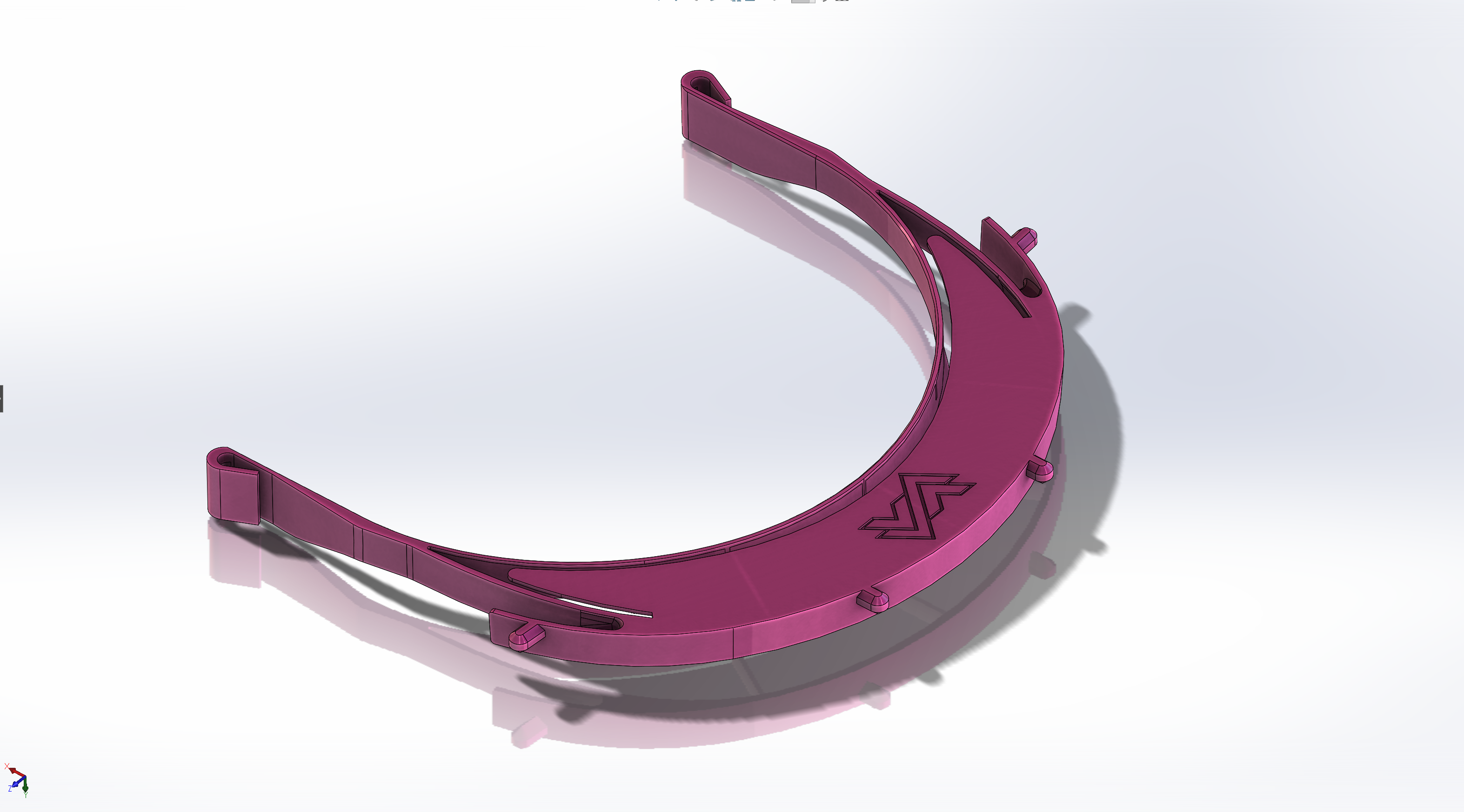 NEW Covid-19 Face Shield Design (Prints ~4X Faster, No Elastic Required ...