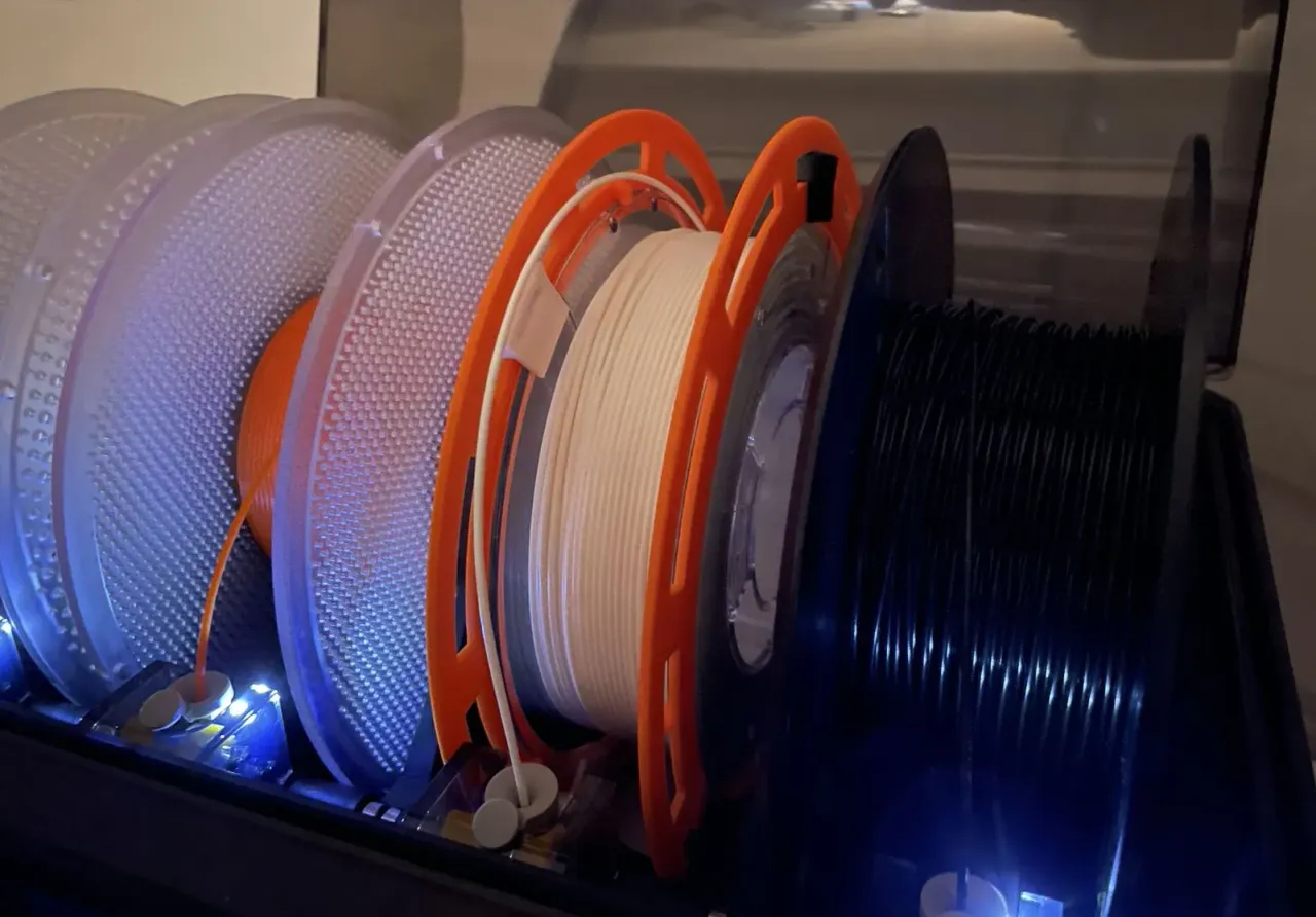 500g spool extender for Bambu Lab X1 AMS by Sebazzz | Download free STL ...