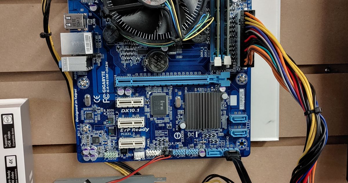 Slat Mount For Matx Motherboards by Shamus20 | Download free STL model ...