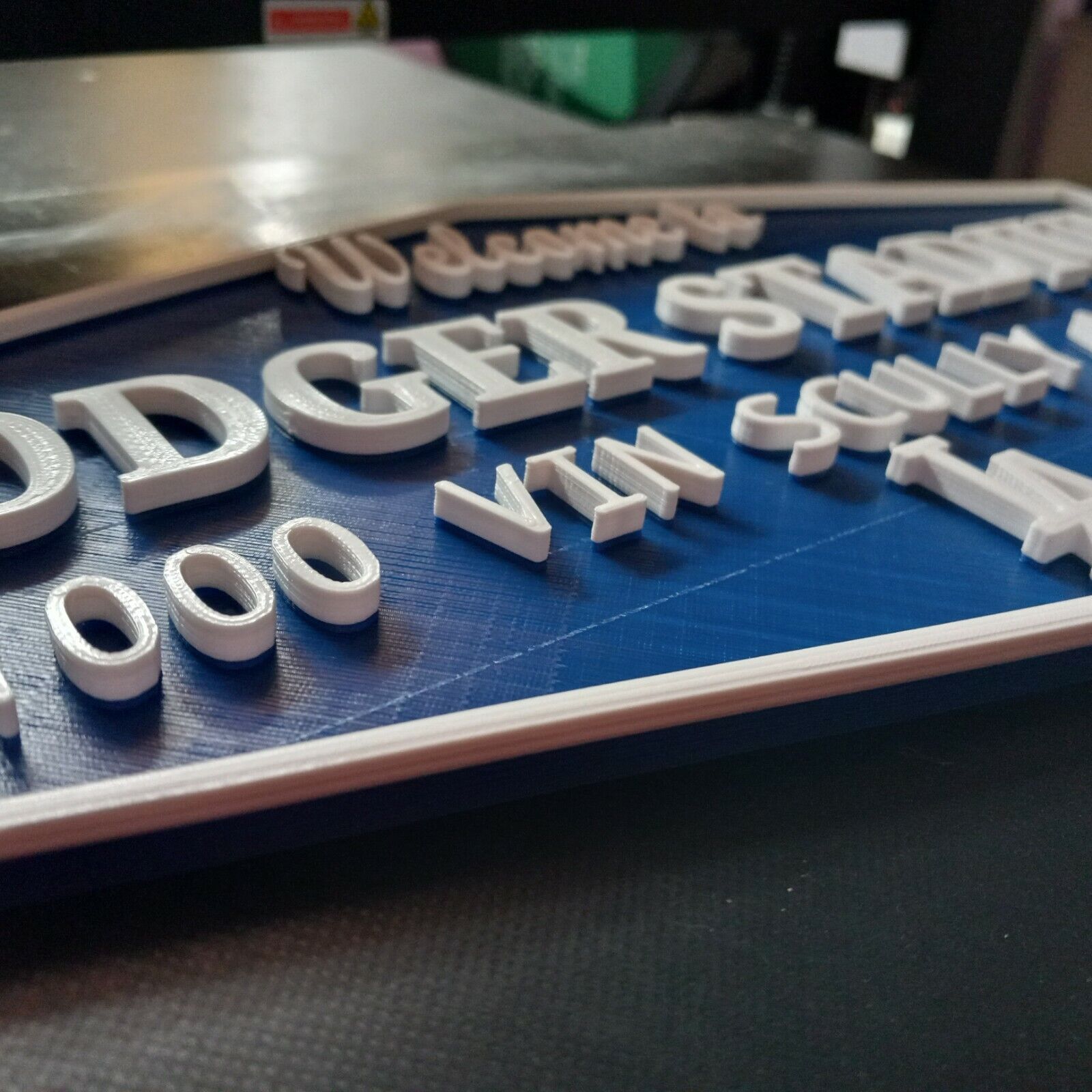 Dodger Stadium 2D Vin Scully Sign by Spencer-3D | Download free STL ...