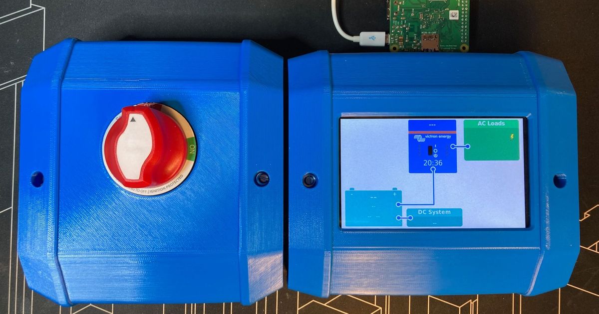 Victron Lynx - Battery Switch + Smart shunt enclosure by RobrechtDR ...