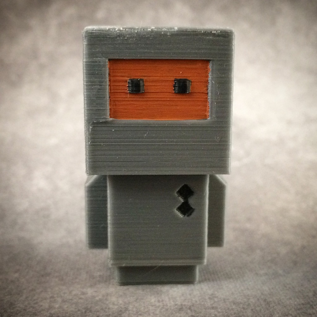 Blockhead Ninja by DesignMakeTeach | Download free STL model ...