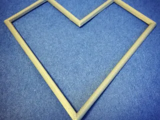 Angular Heart by DesignMakeTeach | Download free STL model | Printables.com