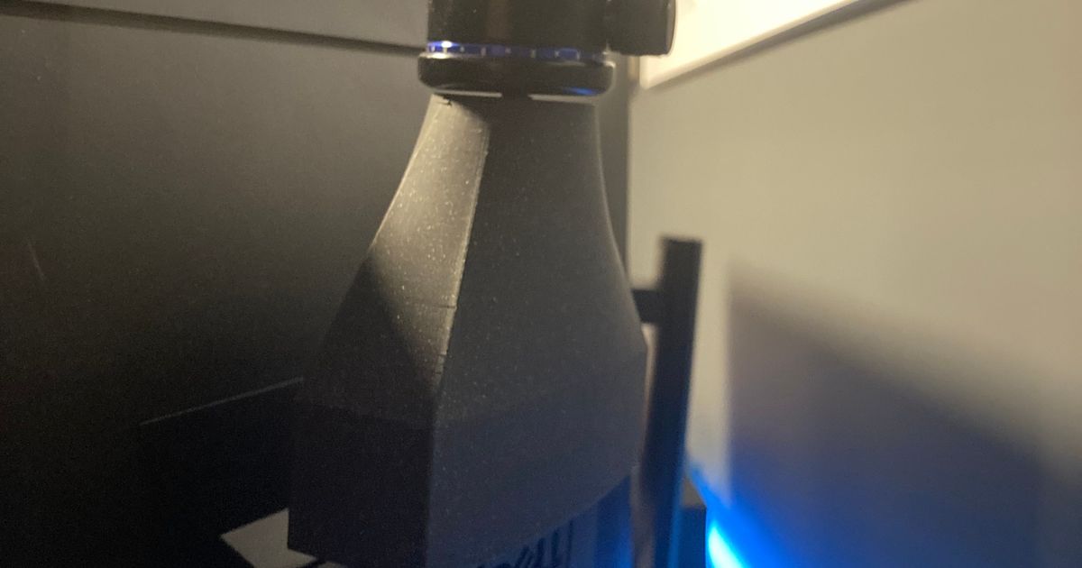Dell P2717H Monitor Camera webcam mount by ari.mandjelikian | Download ...