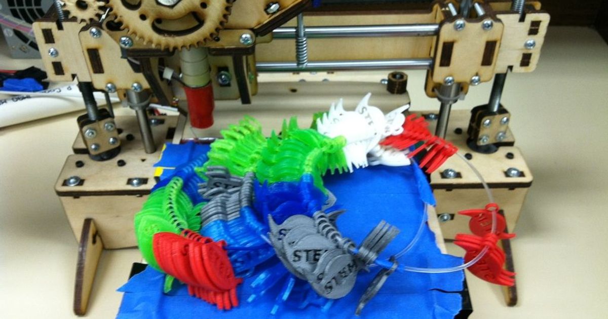 STEM Merit Badges by DesignMakeTeach | Download free STL model ...