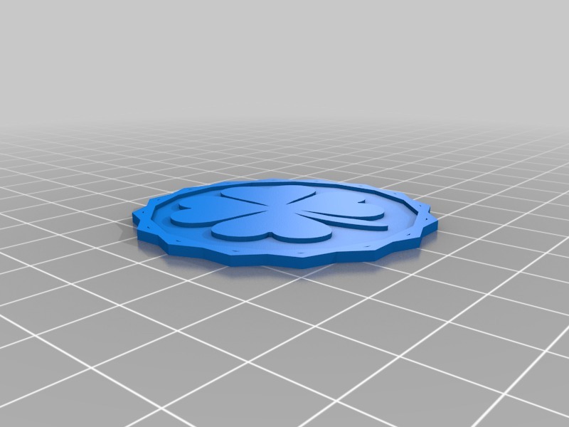 4 Leaf Clover Coin (Shamrock) by DesignMakeTeach | Download free STL ...