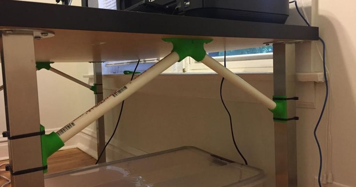 Easy Table Braces autorstwa alexberkowitz | Pobierz darmowy model STL ...