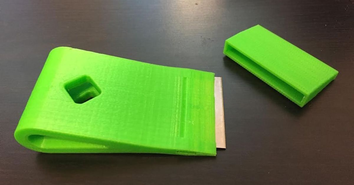 Scraper With Cap by alexberkowitz | Download free STL model ...