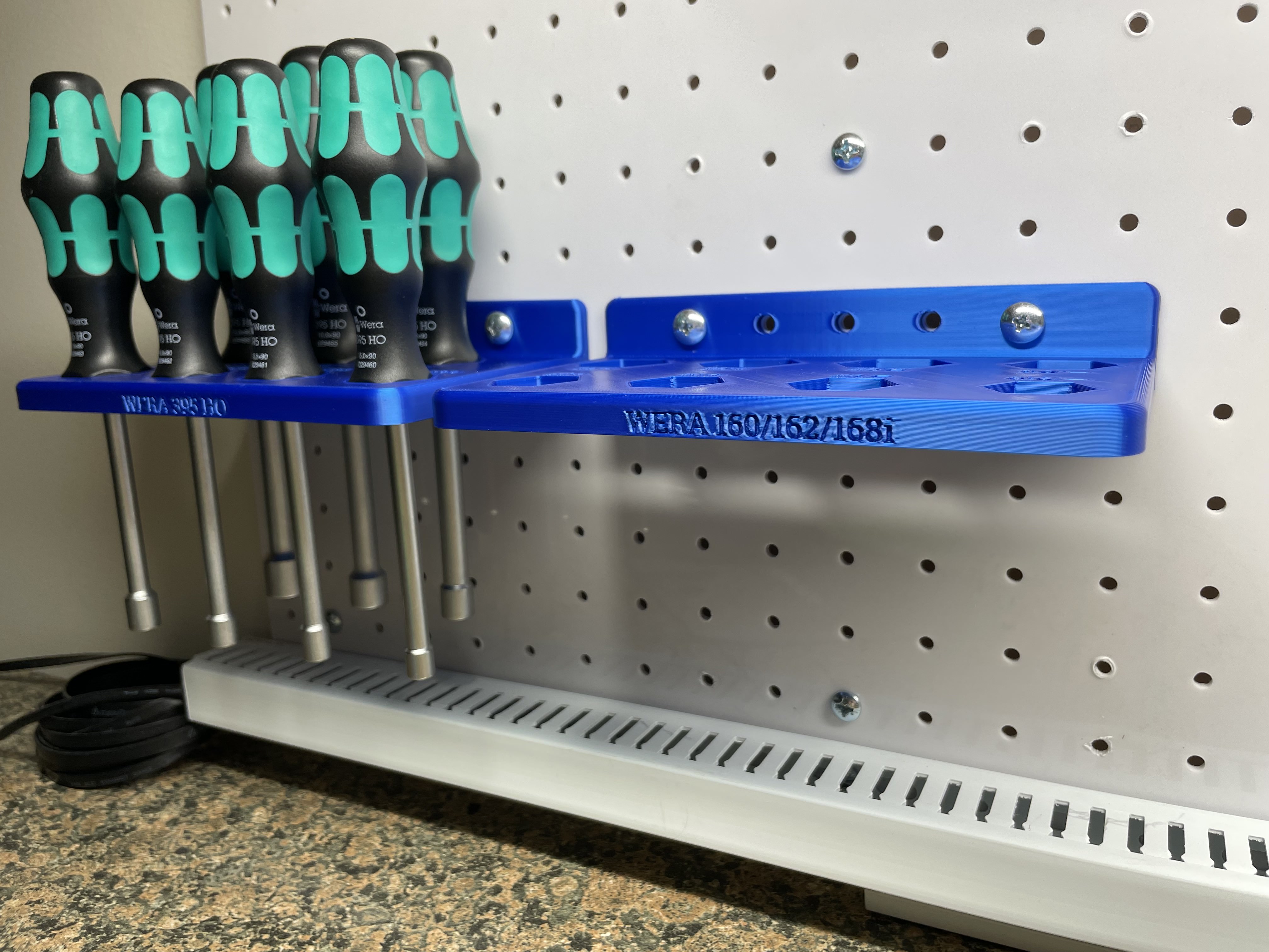 Wera 160/162/168i Screwdriver - Triton Pegboard Holder by aott33 | Download free STL model ...