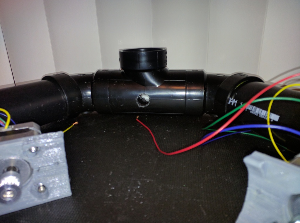 DELTA PIPE PRINTER - STEP 5 - MOTOR MOUNT by Sylvain Rochette ...