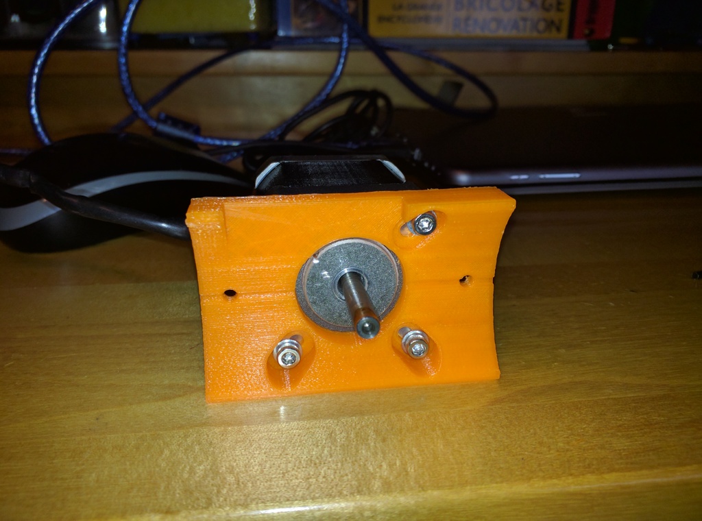 DELTA PIPE PRINTER - STEP 5 - MOTOR MOUNT by Sylvain Rochette ...