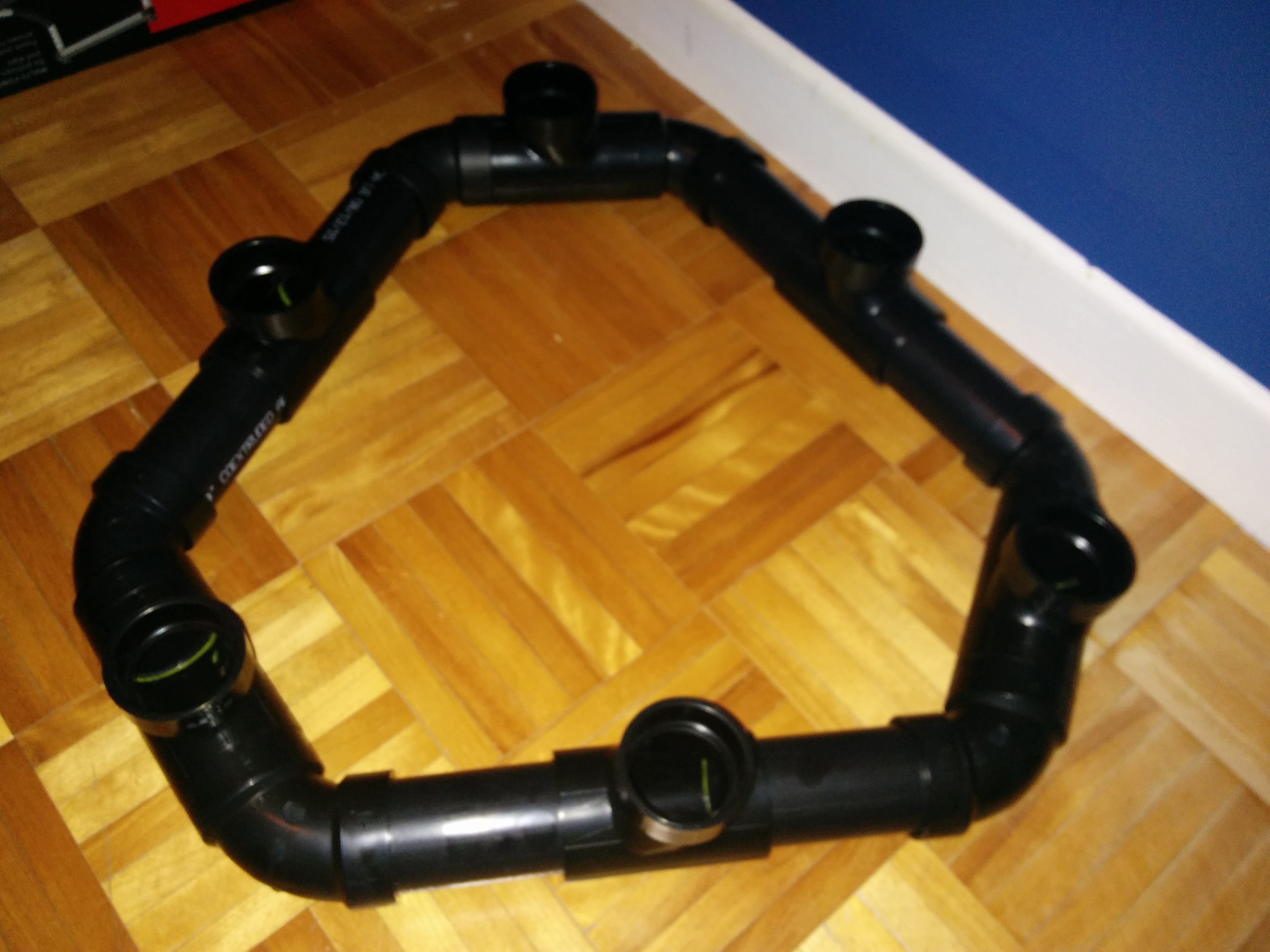 DELTA PIPE PRINTER - STEP 2 - BOTTOM FRAME by Sylvain Rochette ...