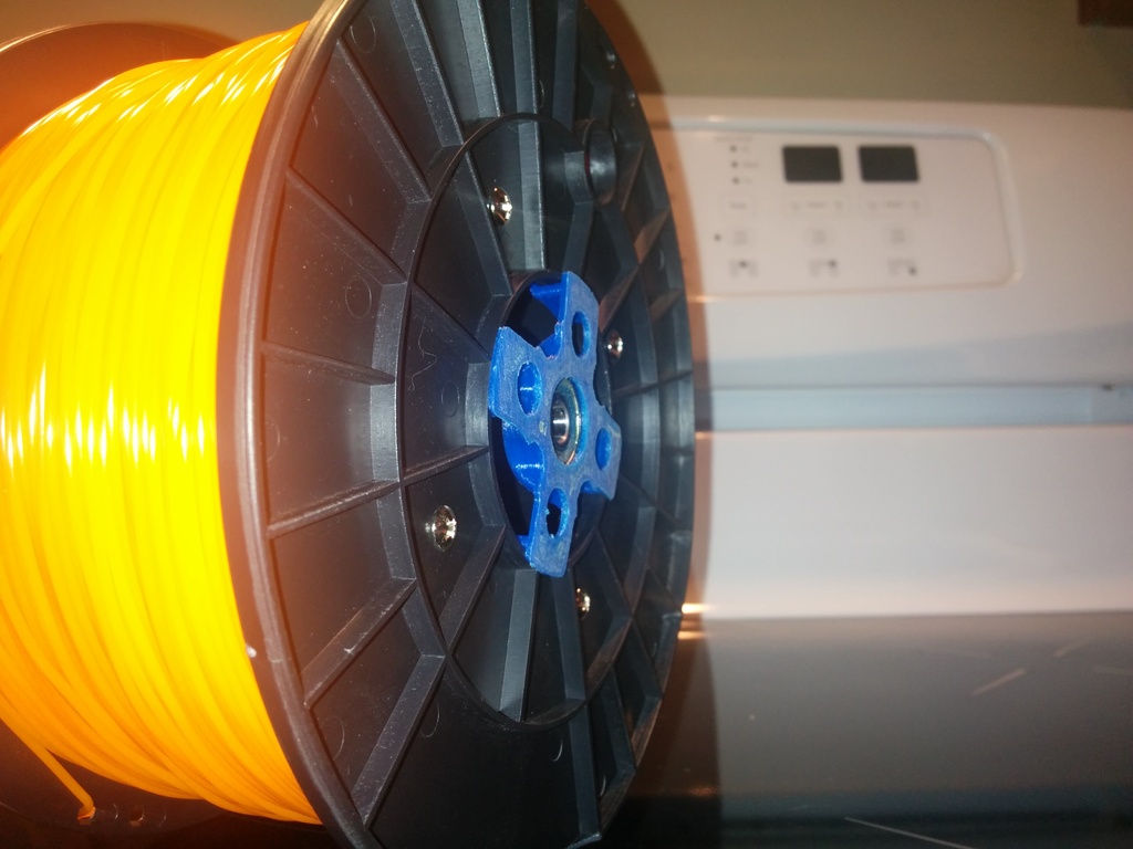 Spool Holder that clip in the spool with standard ball bearing by ...