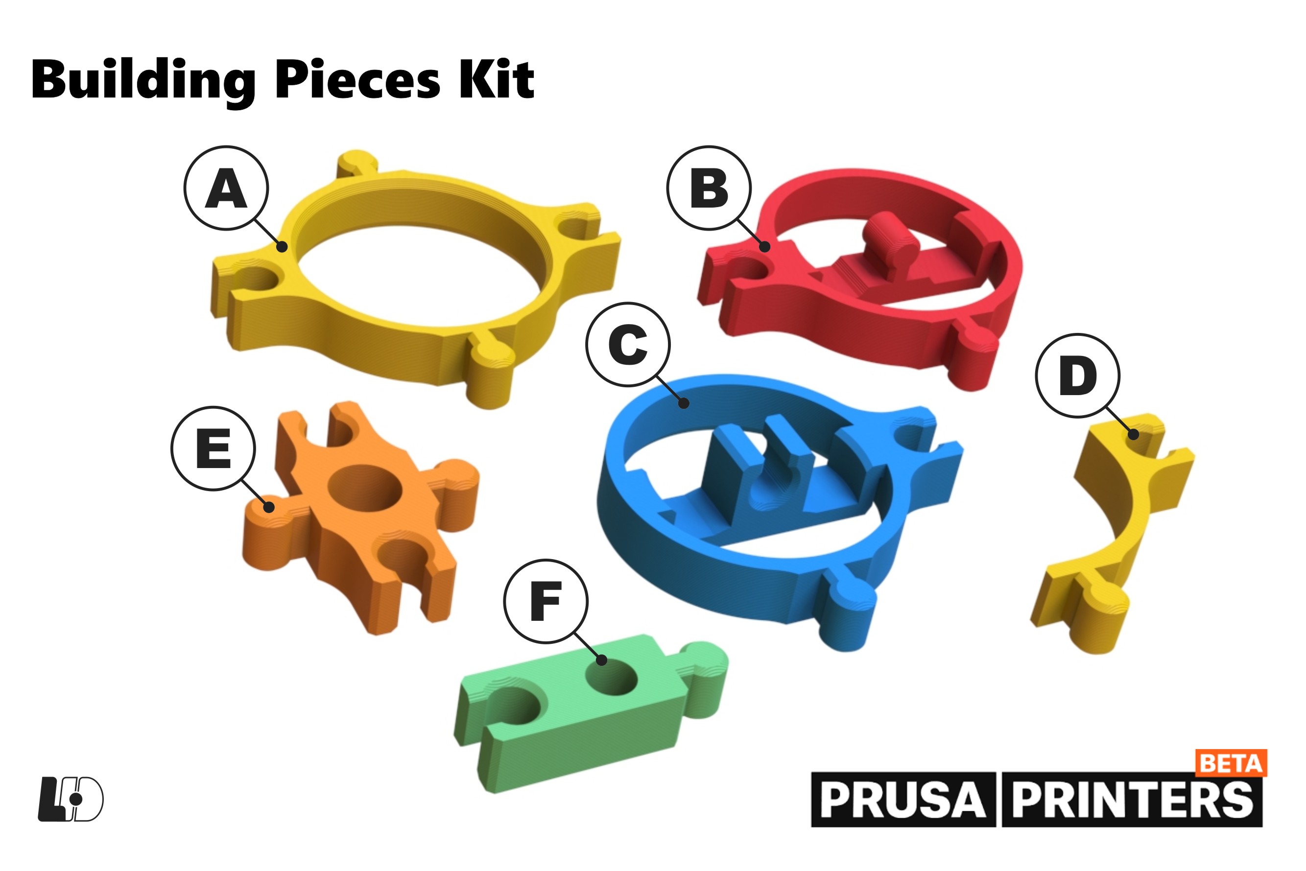 Building Pieces Kit by Lelli Industrial Design | Download free STL ...