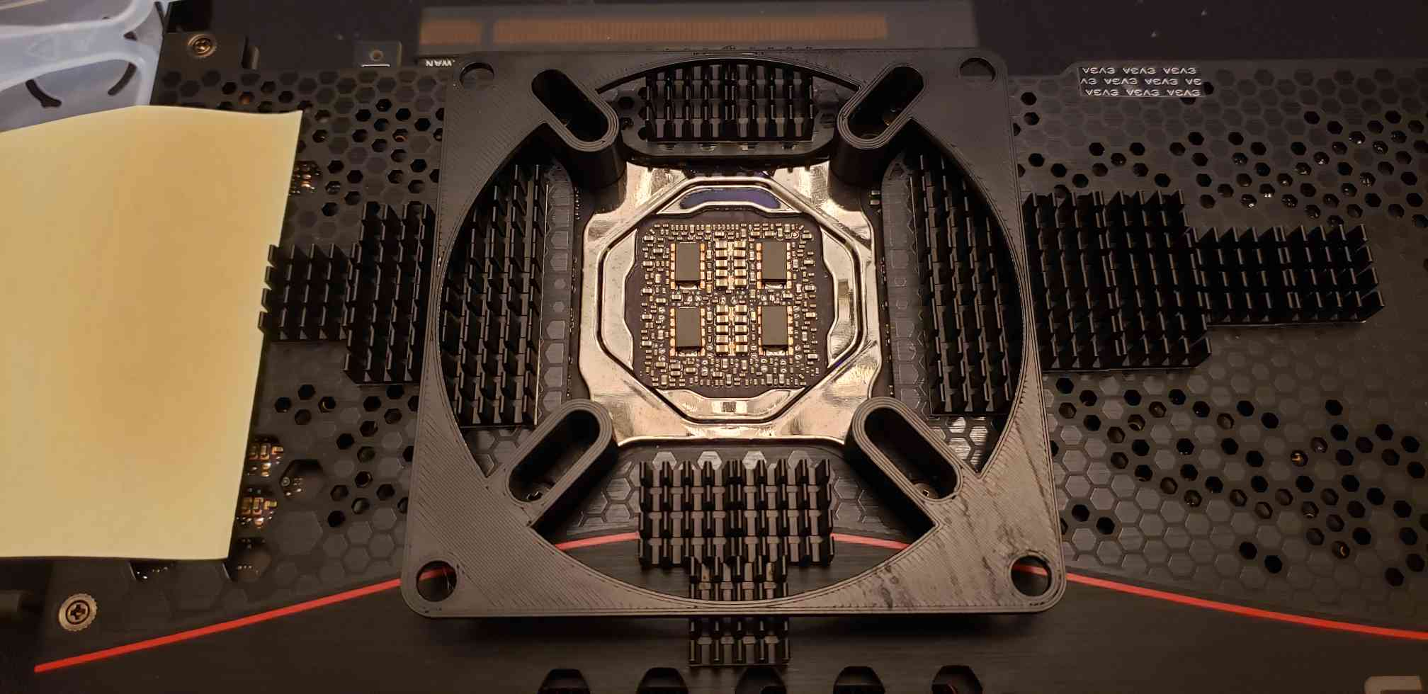 EVGA 3090 FTW3 Backplate 92mm Fan Mount by spiggytech | Download free ...