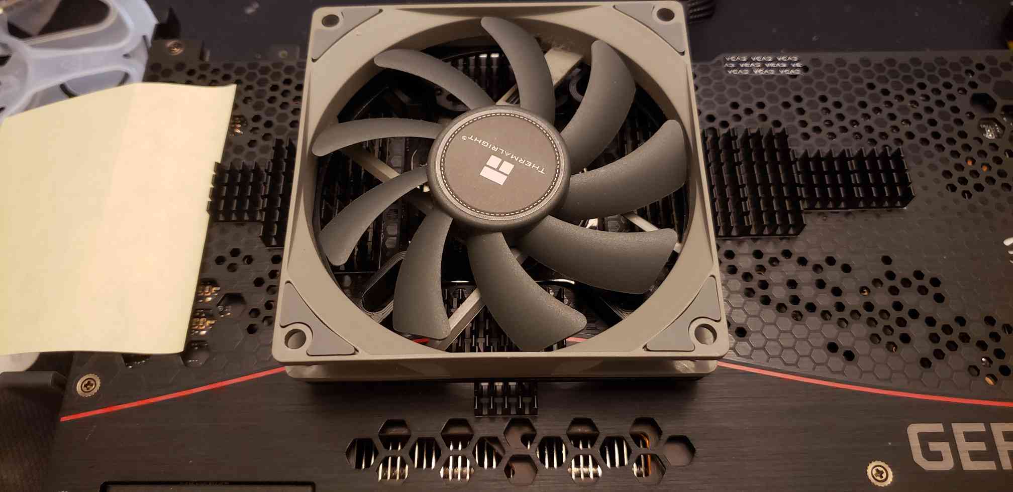 EVGA 3090 FTW3 Backplate 92mm Fan Mount by spiggytech | Download free ...