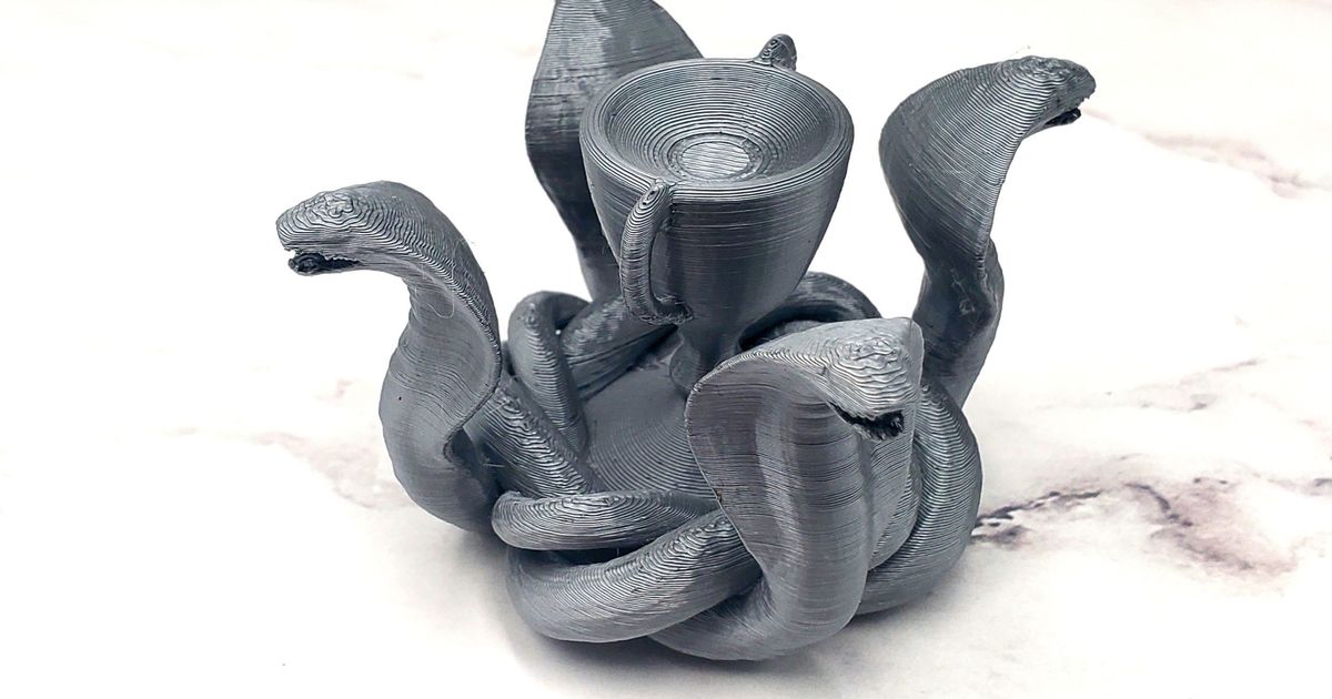 Snake Trophy por Desert3DPrinting | Descargar modelo STL gratuito ...