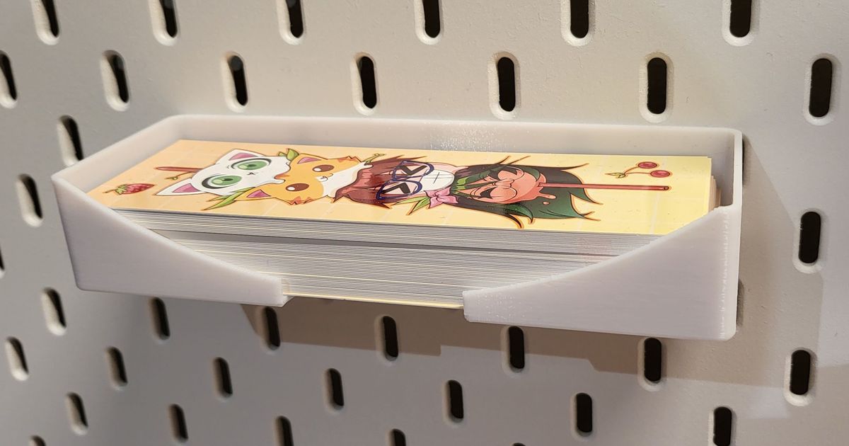 Skådis Bookmark box by RobseRob | Download free STL model | Printables.com