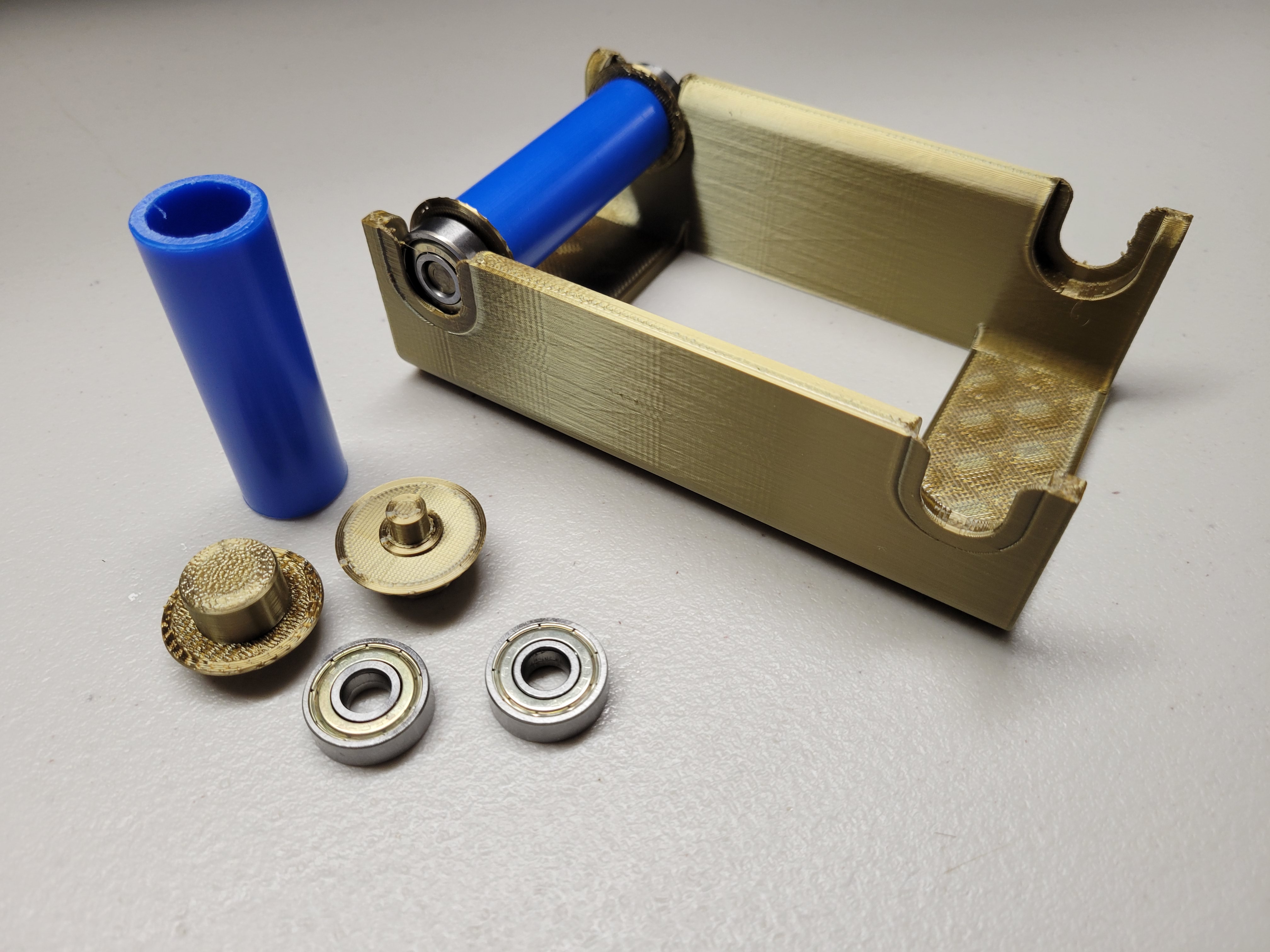 Rubbermaid Filament Roller Stand by TechAddict | Download free STL ...