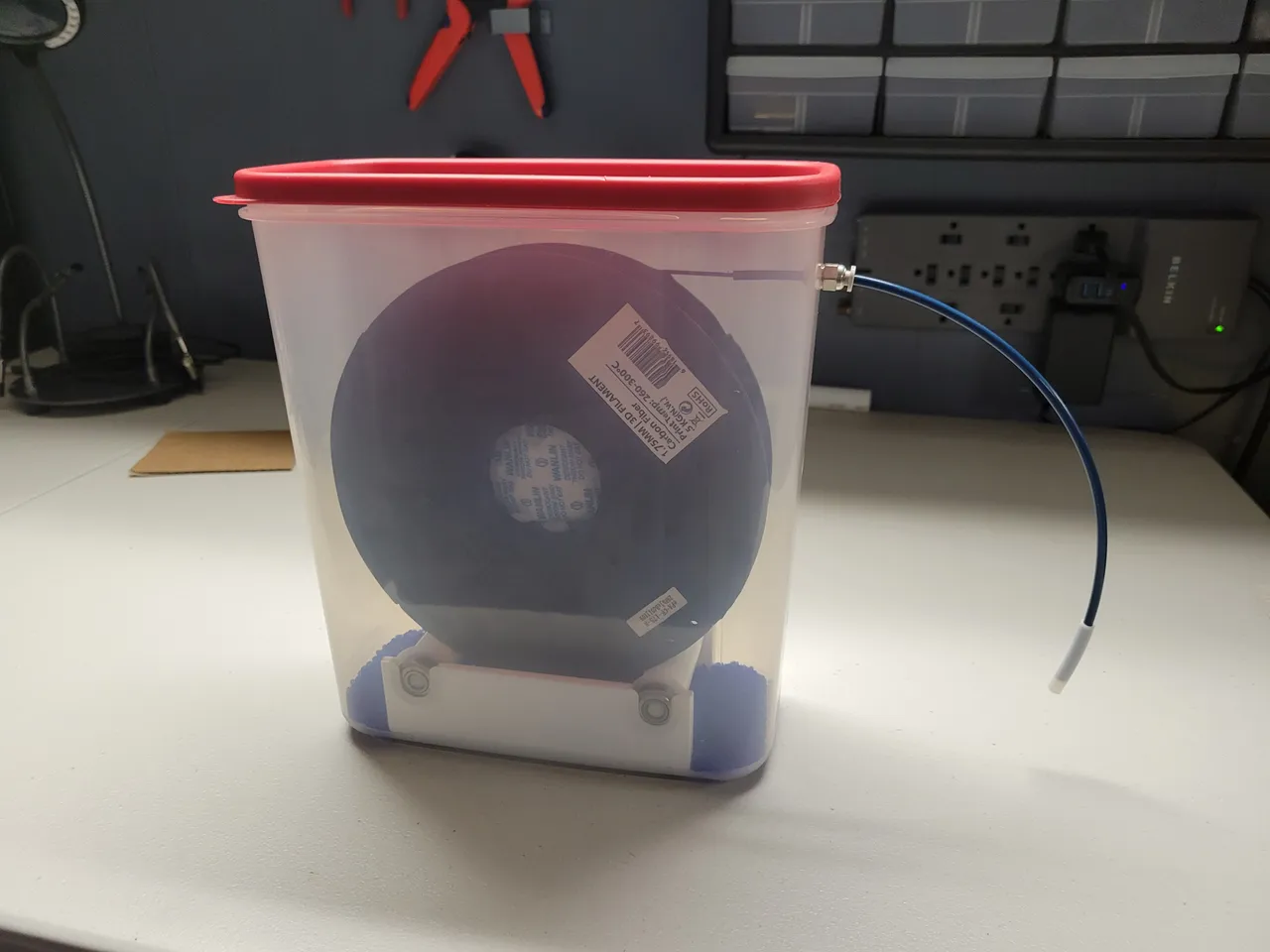 Rubbermaid Filament Roller Stand by TechAddict | Download free STL ...