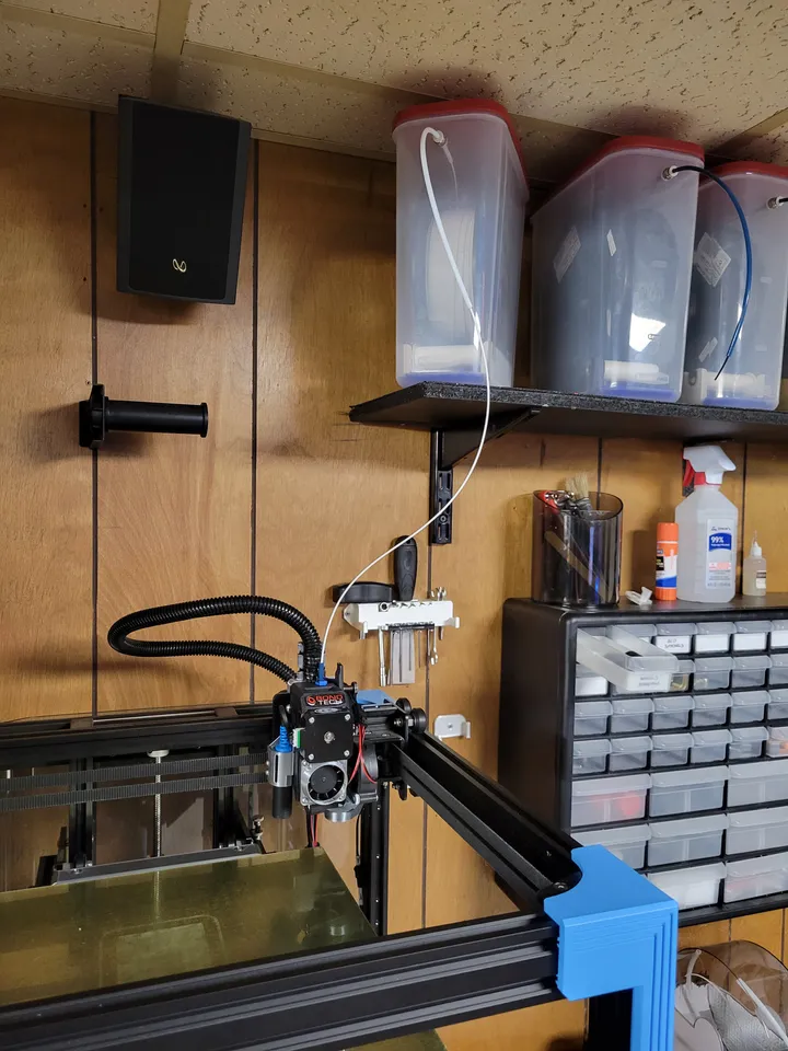 Rubbermaid Filament Roller Stand by TechAddict | Download free STL ...