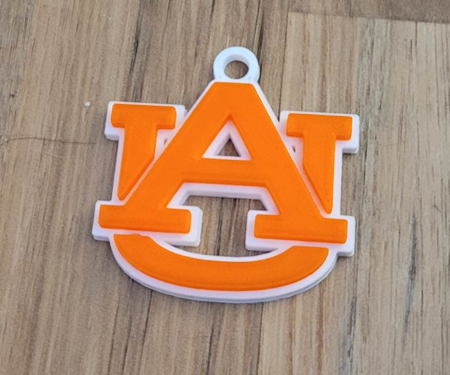 Auburn University Keychains by grizzie17 | Download free STL model ...