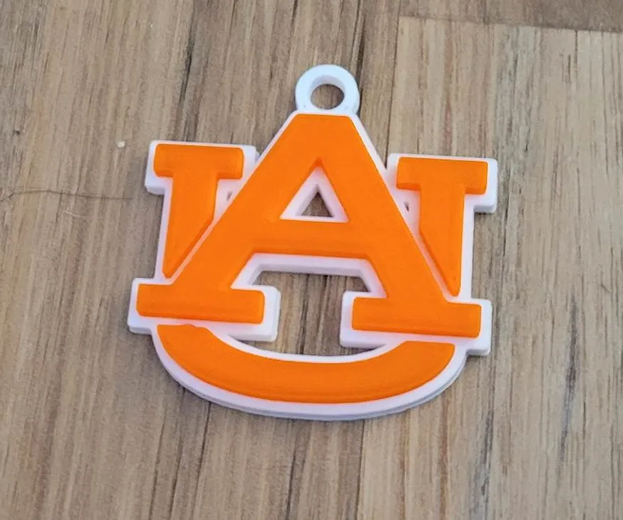 Auburn University Keychains by grizzie17 | Download free STL model ...