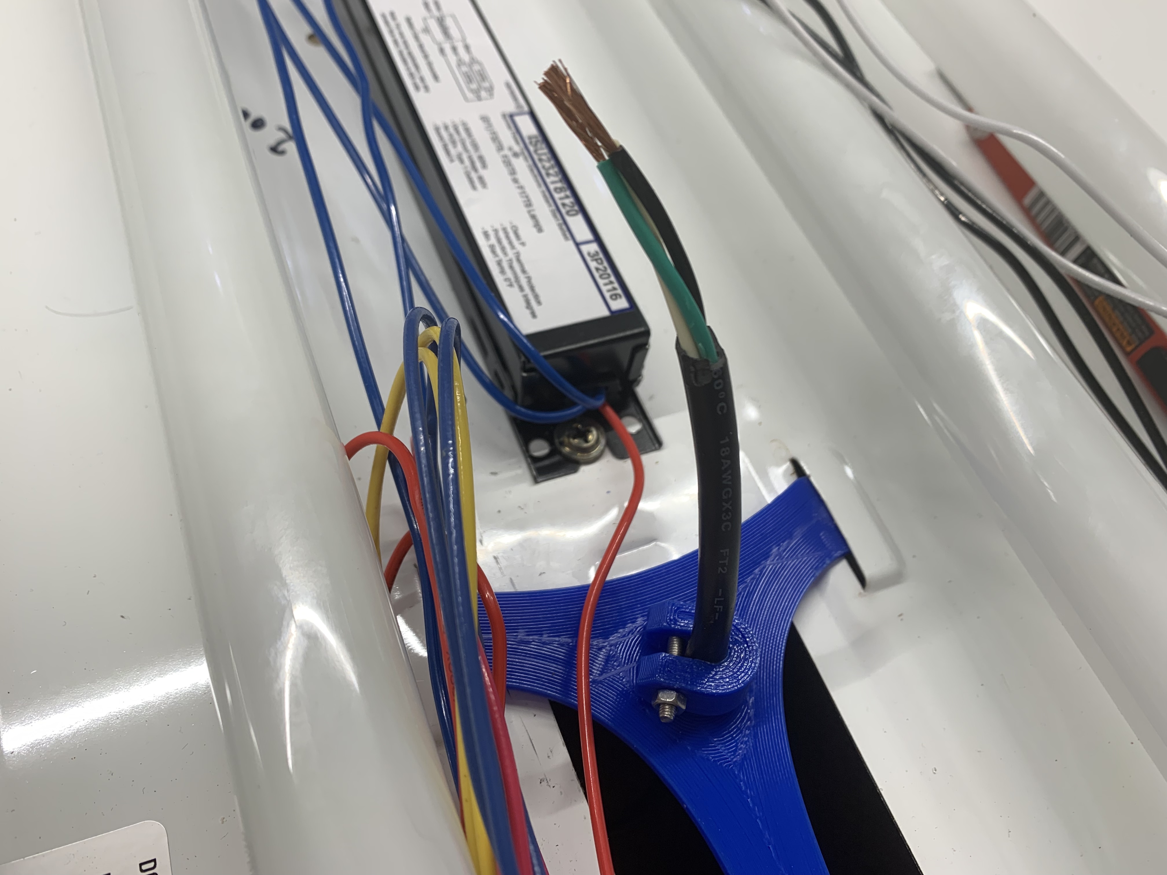 Cord Clamp (Cord Stay) for 6mm power cord (v1) by Doug Joseph ...
